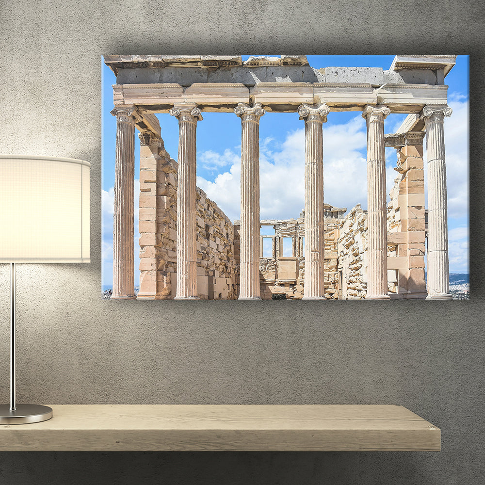 Ancient Greek Architecture Greece Wall Art Canvas Prints Wall Art Deco ...