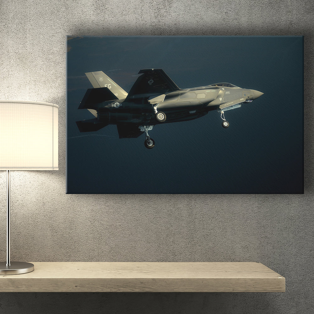 F 35A From The 33Rd Fighter Wing At Eglin Air Force Base Canvas Prints – UnixCanvas