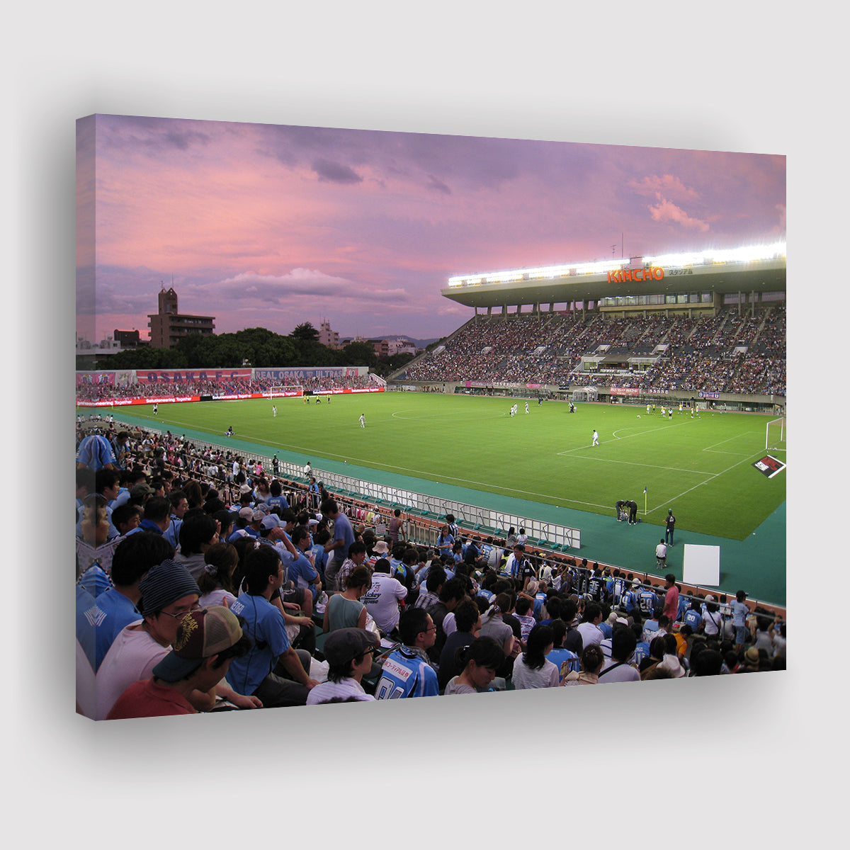 Yodoko Sakura Stadium, Stadium Canvas, Sport Art, Gift for him, Fan Gi – UnixCanvas