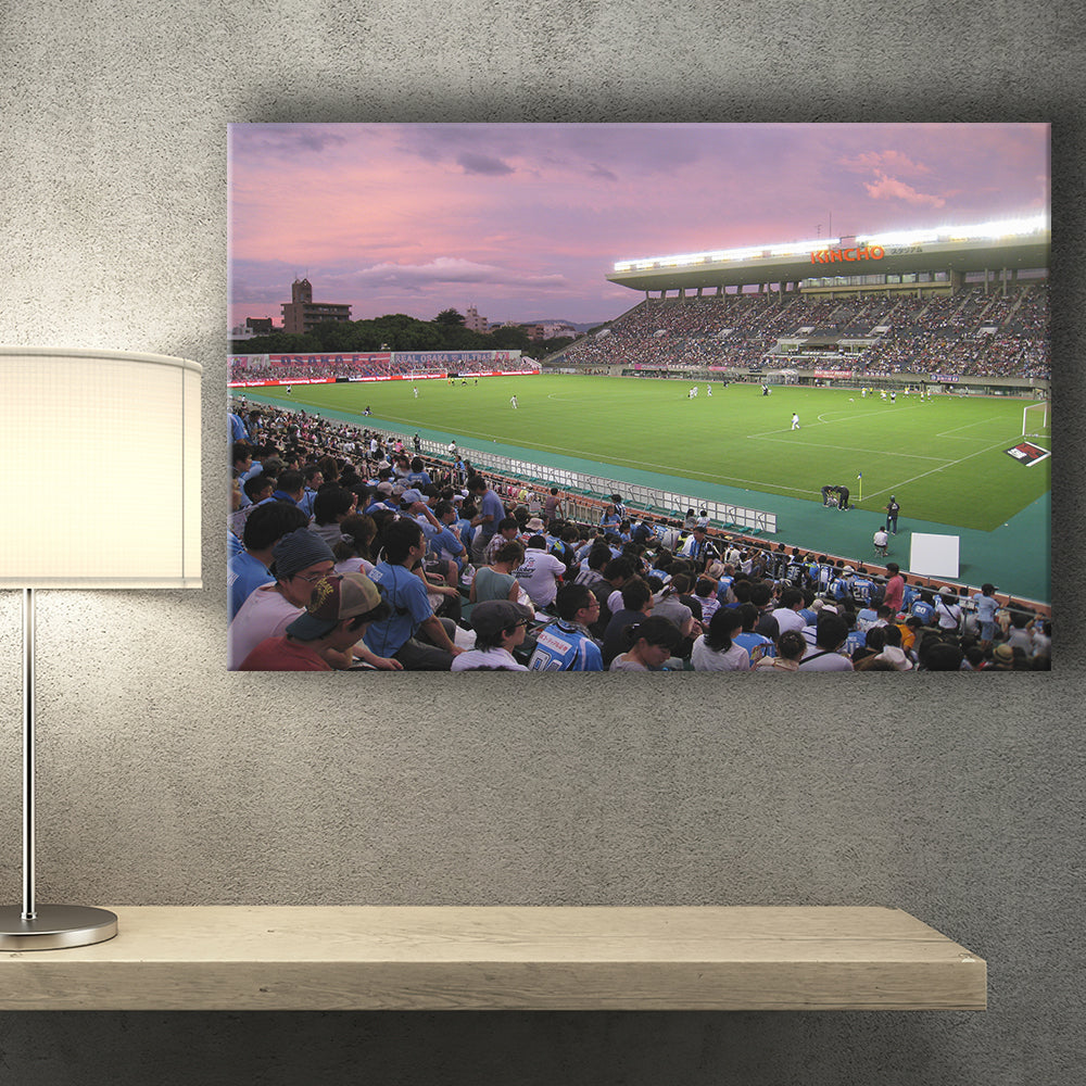 Yodoko Sakura Stadium, Stadium Canvas, Sport Art, Gift for him, Fan Gi – UnixCanvas