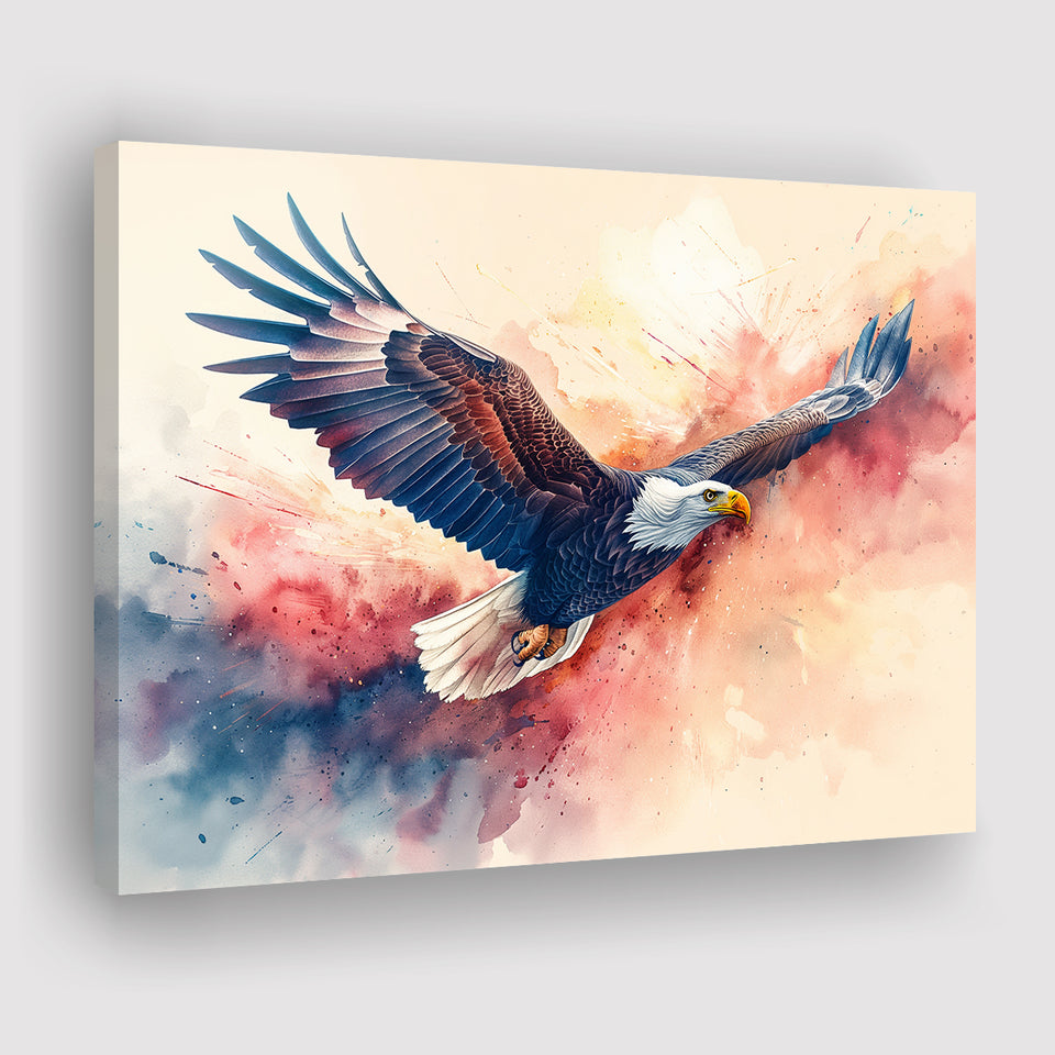 how to draw an eagle in flight step by step