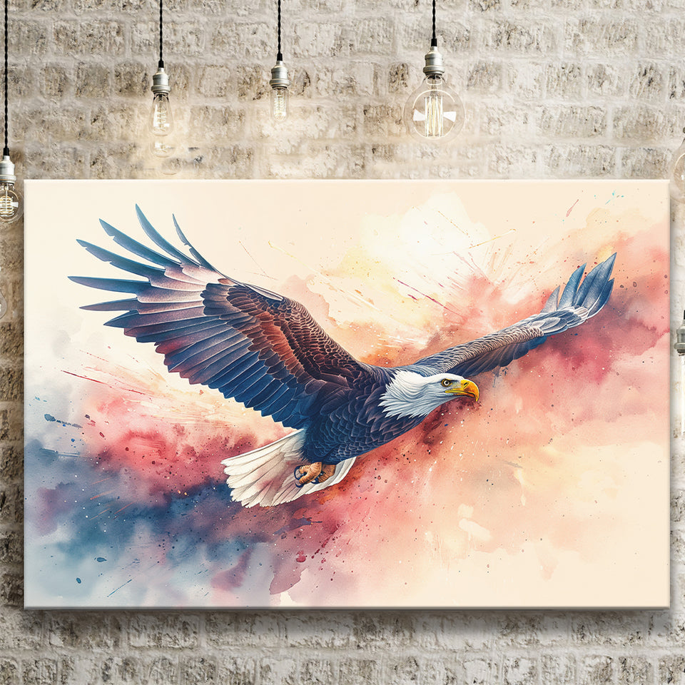 how to color a bald eagle