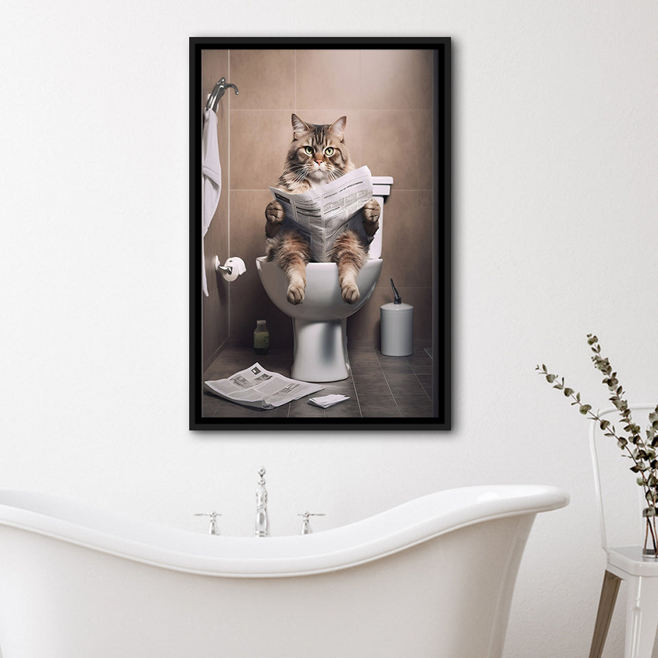 funny cat print