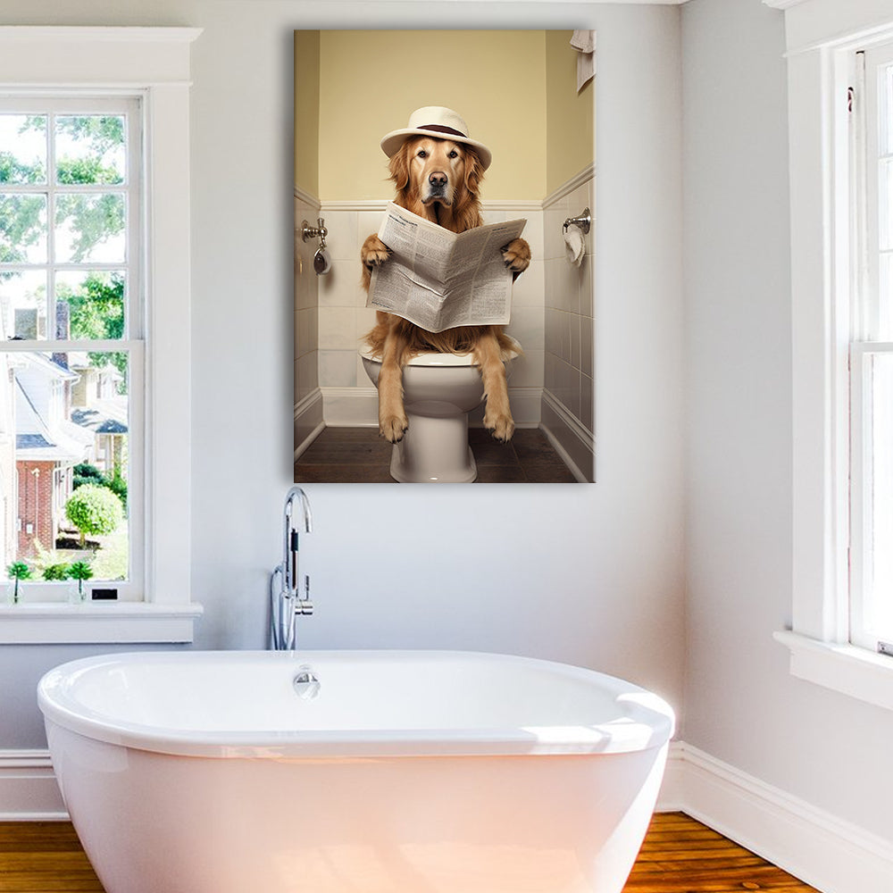 bathroom wall decor funny