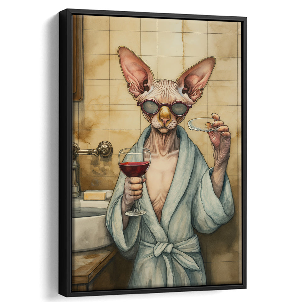 sphynx cat artwork