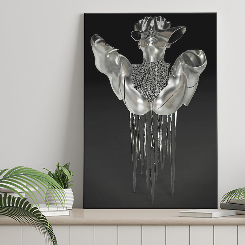 Melting Metal Art
