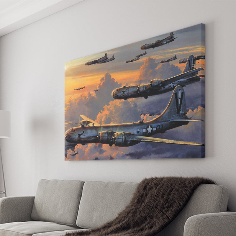 Aircraft Tin Signboeing B 29 Superfortress Canvas Prints Wall Art Deco ...