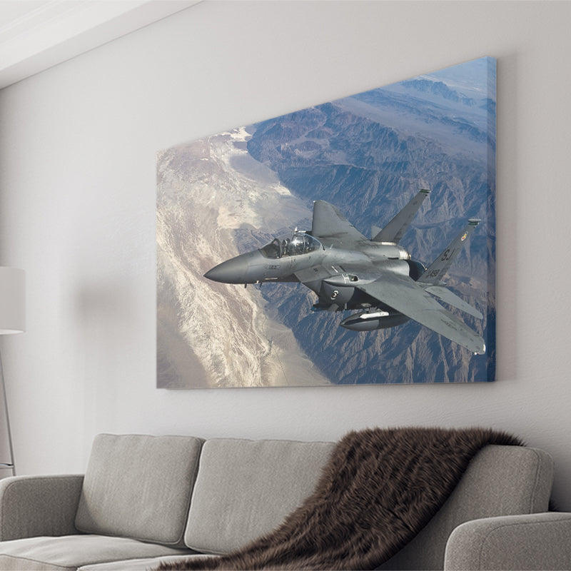 Aircraftfighter Jet Canvas Airplan Canvas Prints Wall Art Decor - Pain ...