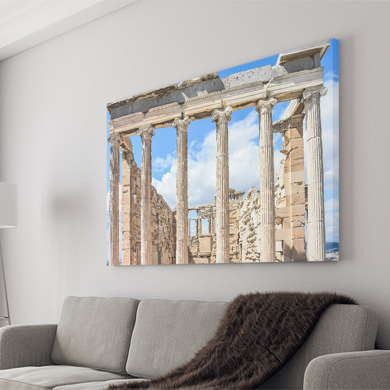 Ancient Greek Architecture Greece Wall Art Canvas Prints Wall Art Deco ...