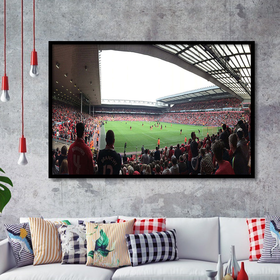 Anfield Road Wall Art Liverpool Stadium Art Prints Football Stadium,Sp ...