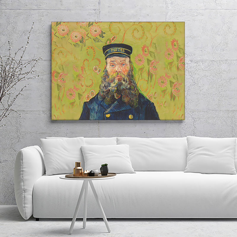 Art The Postman By Vincent Van Gogh Canvas Wall Art - Canvas Prints, P ...
