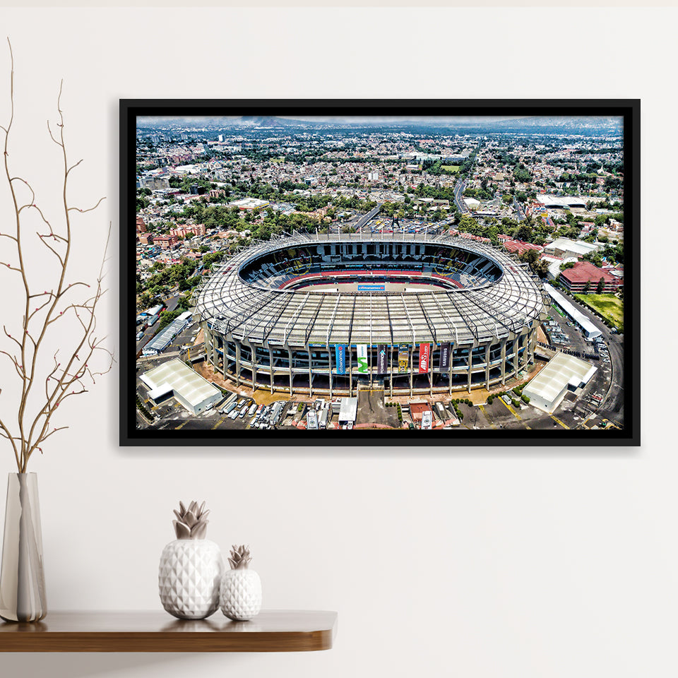 Aztec Stadium Aerial View, Stadium Canvas, Sport Art, Gift for him, Fr ...