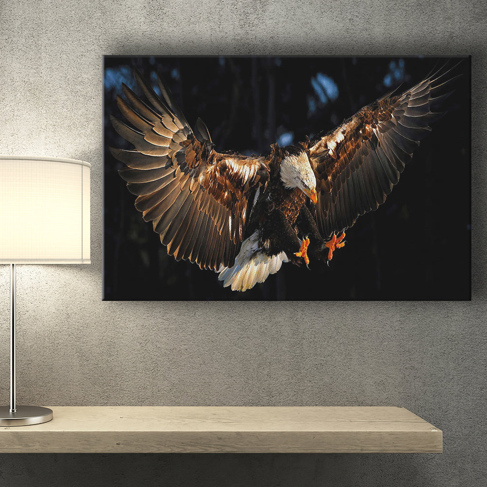 Bald Eagle, Canvas Prints Wall Art Home Decor – UnixCanvas