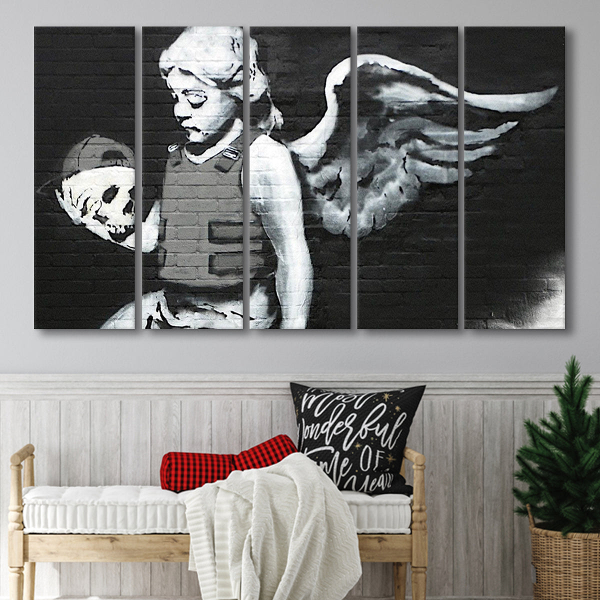 Banksy Angel