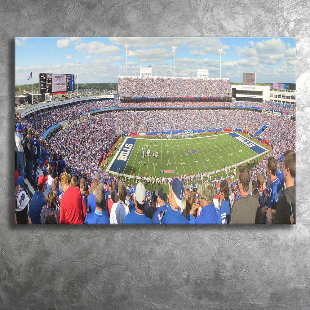 Buffalo Bills Wall Art Ralph Wilson Stadium Canvas Prints,Sport Stadiu ...