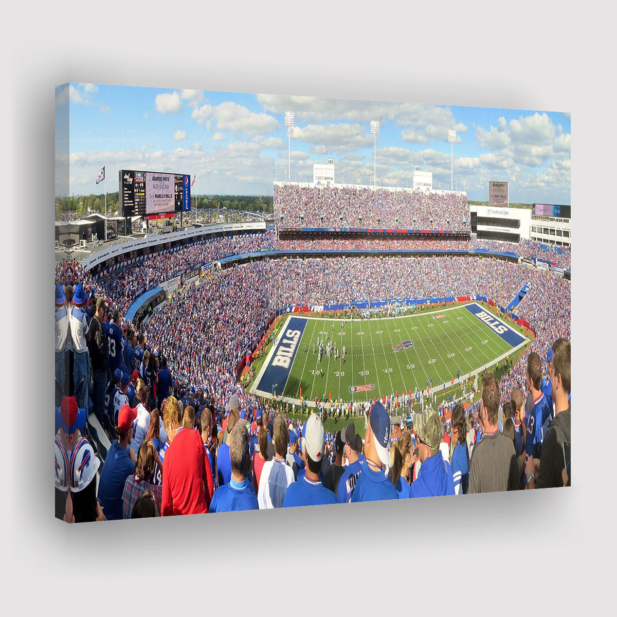 Buffalo Bills Wall Art Ralph Wilson Stadium Canvas Prints,Sport Stadiu ...