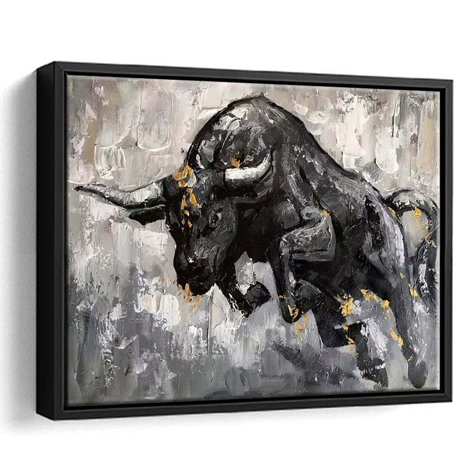 Abstract Bull Art
