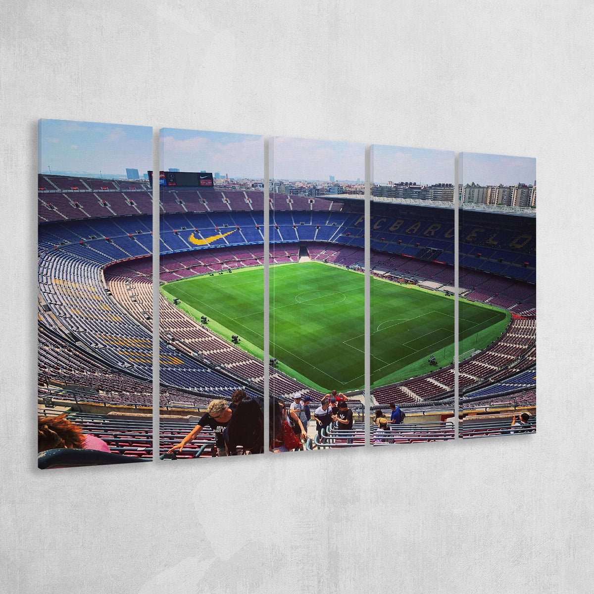 Camp Nou Stadium Canvas Prints Barcelona Wall Art Football Stadium,Mul ...