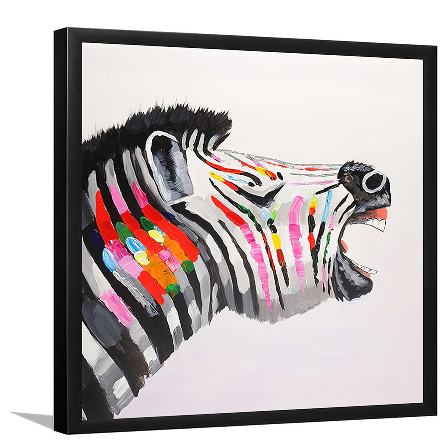 colourful zebra