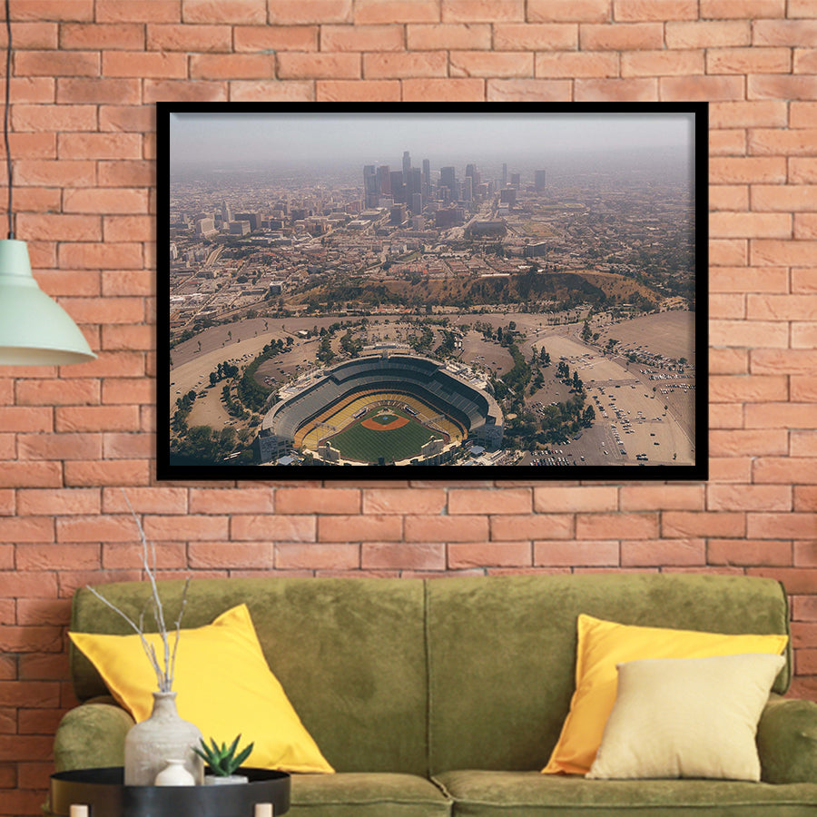 Dodger Stadium Art Prints Los Angeles Dodgers Wall Art,Sport Stadium A ...