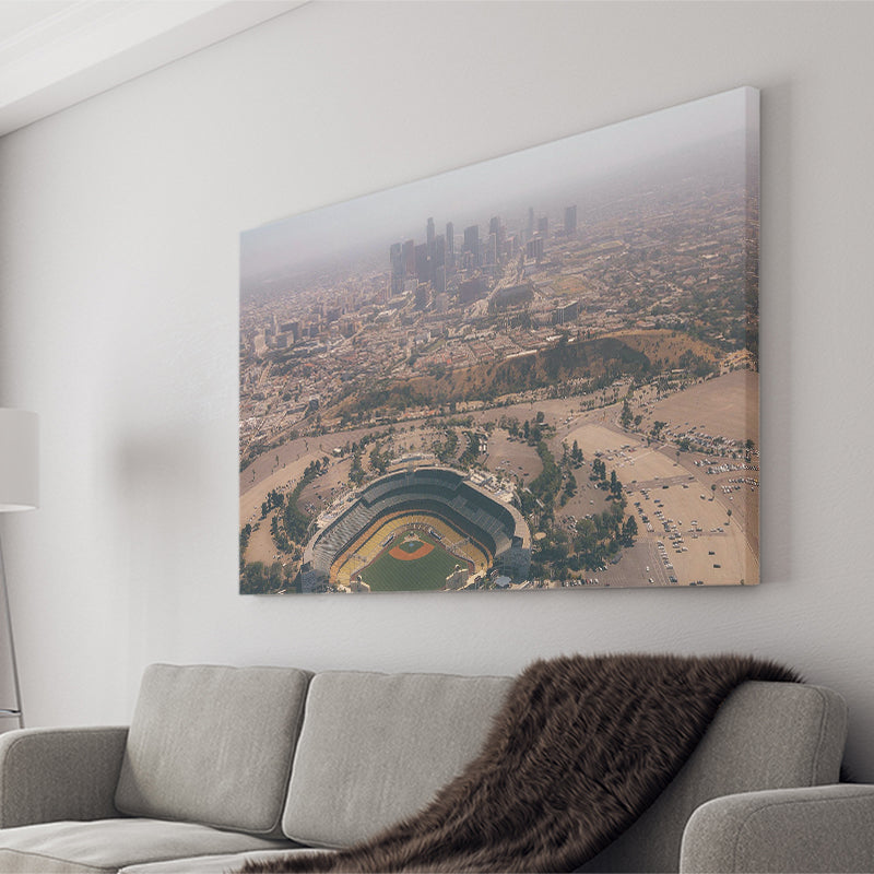 Dodger Stadium Canvas Prints Los Angeles Dodgers Wall Art,Sport Stadiu ...
