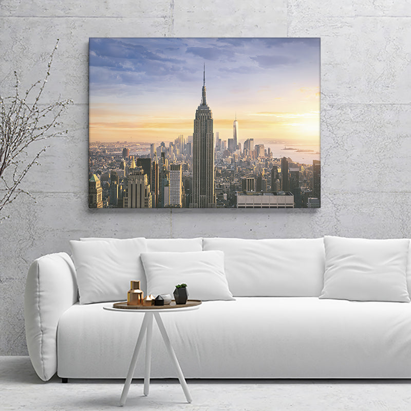 Empire State Building Canvas Wall Art - Painting Canvas, Canvas Prints ...
