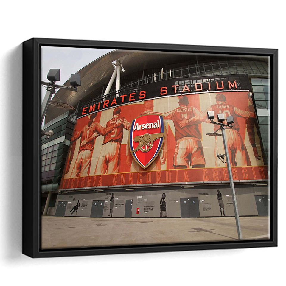 Emirates Stadium Wall Art Arsenal Stadium Framed Canvas Prints Footbal ...