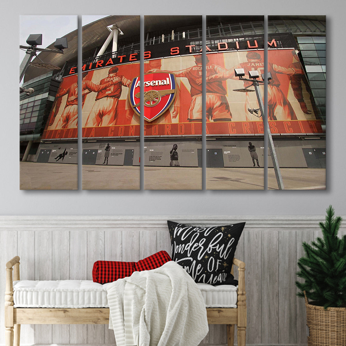 Emirates Stadium Wall Art Arsenal Stadium Canvas Prints Football Stadi ...