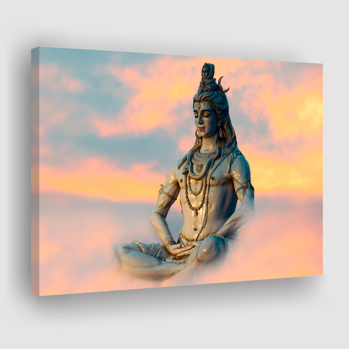 God Shiva Canvas, Hindu Gods, Canvas Prints Wall Art Home Decor ...