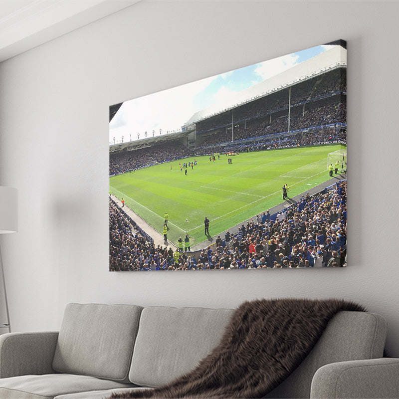 Goodison Park Stadium Canvas Prints Everton Wall Art Football Stadium ...