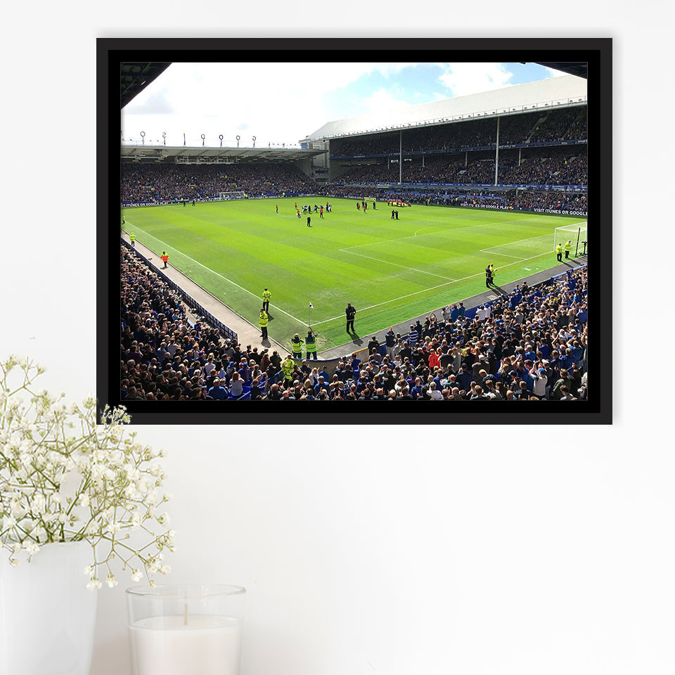 Goodison Park Stadium Framed Canvas Prints Everton Wall Art Football S ...