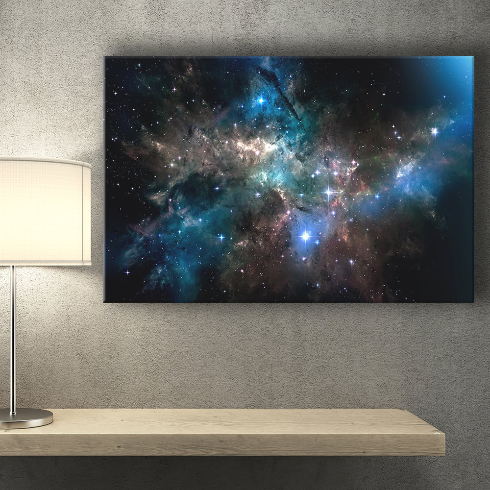 Hubble Light Space Canvas Prints Wall Art - Painting Canvas, Home Wall ...