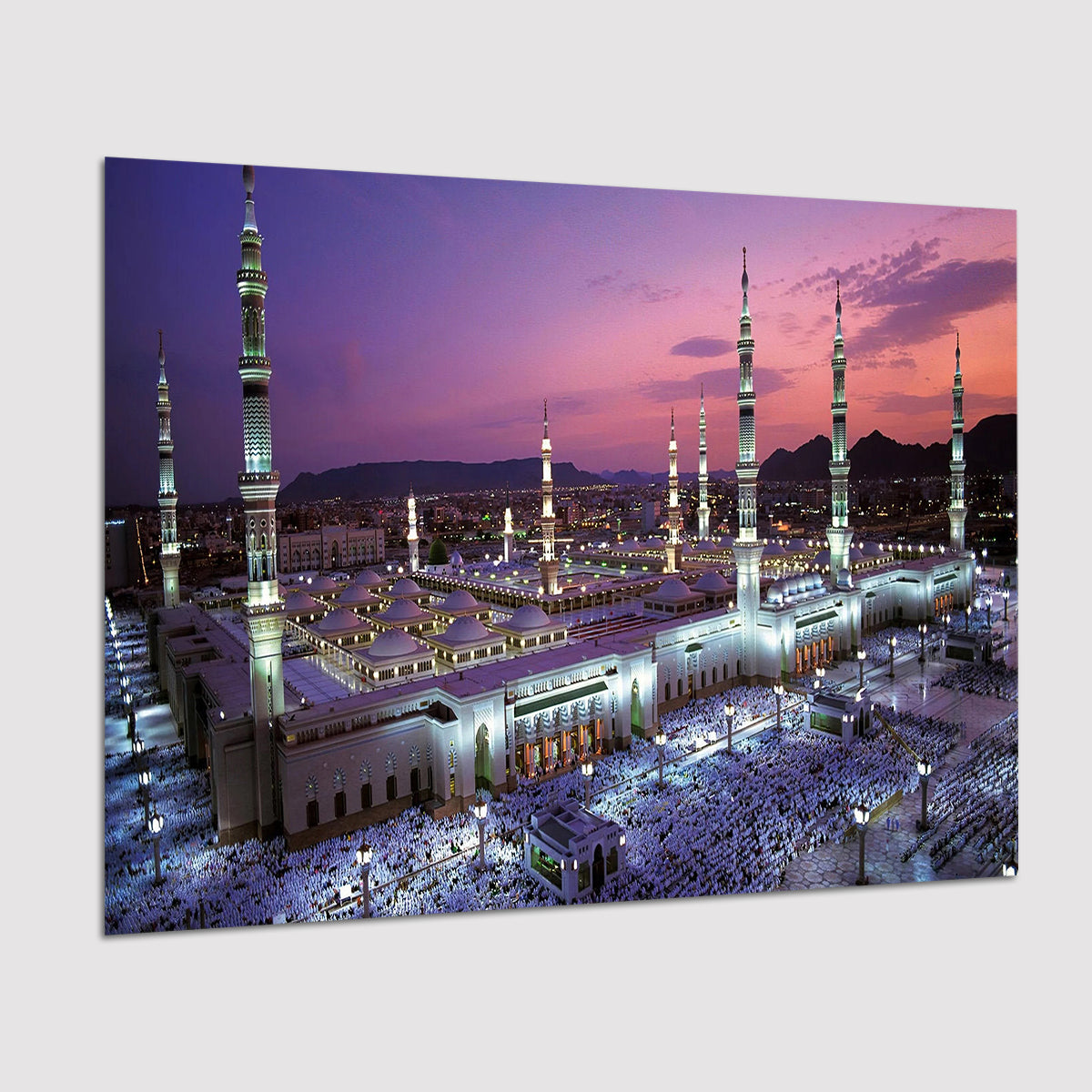 Islamic Wall Art Al Masjid An Nabawi Print Medina Poster Prints Wall A ...
