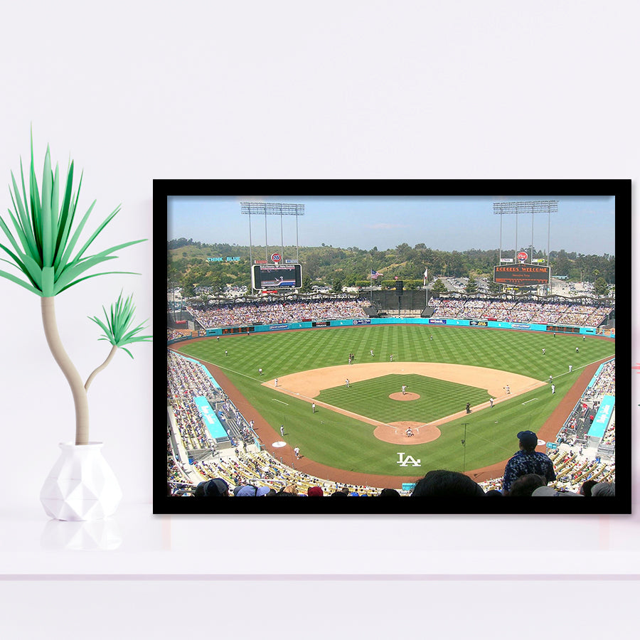 Los Angeles Dodgers Wall Art Dodger Stadium Art Prints,Sport Stadium A ...