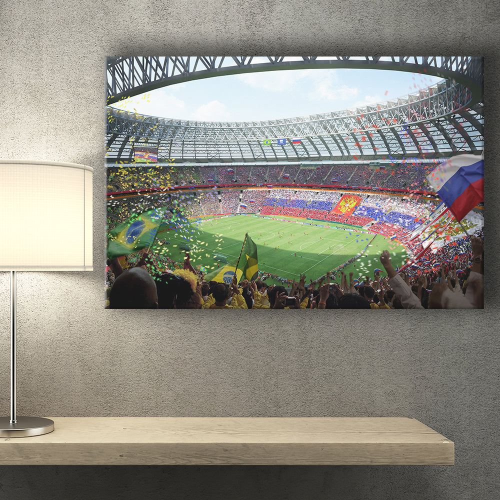 Luzhniki Stadium, Stadium Canvas, Sport Art, Gift for him,V1 Fan Gift ...