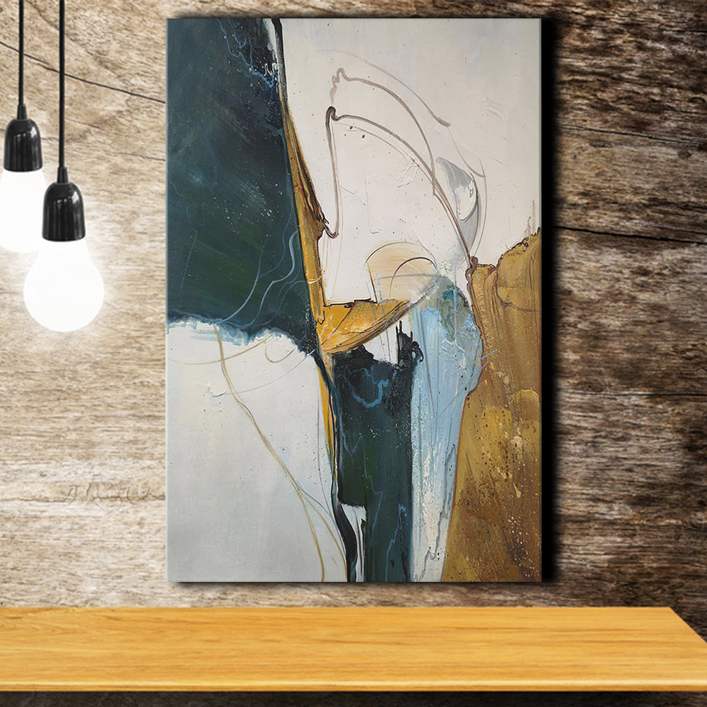 Modern Abstract Painting Canvas Prints Wall Art - Painting Canvas, Wal ...