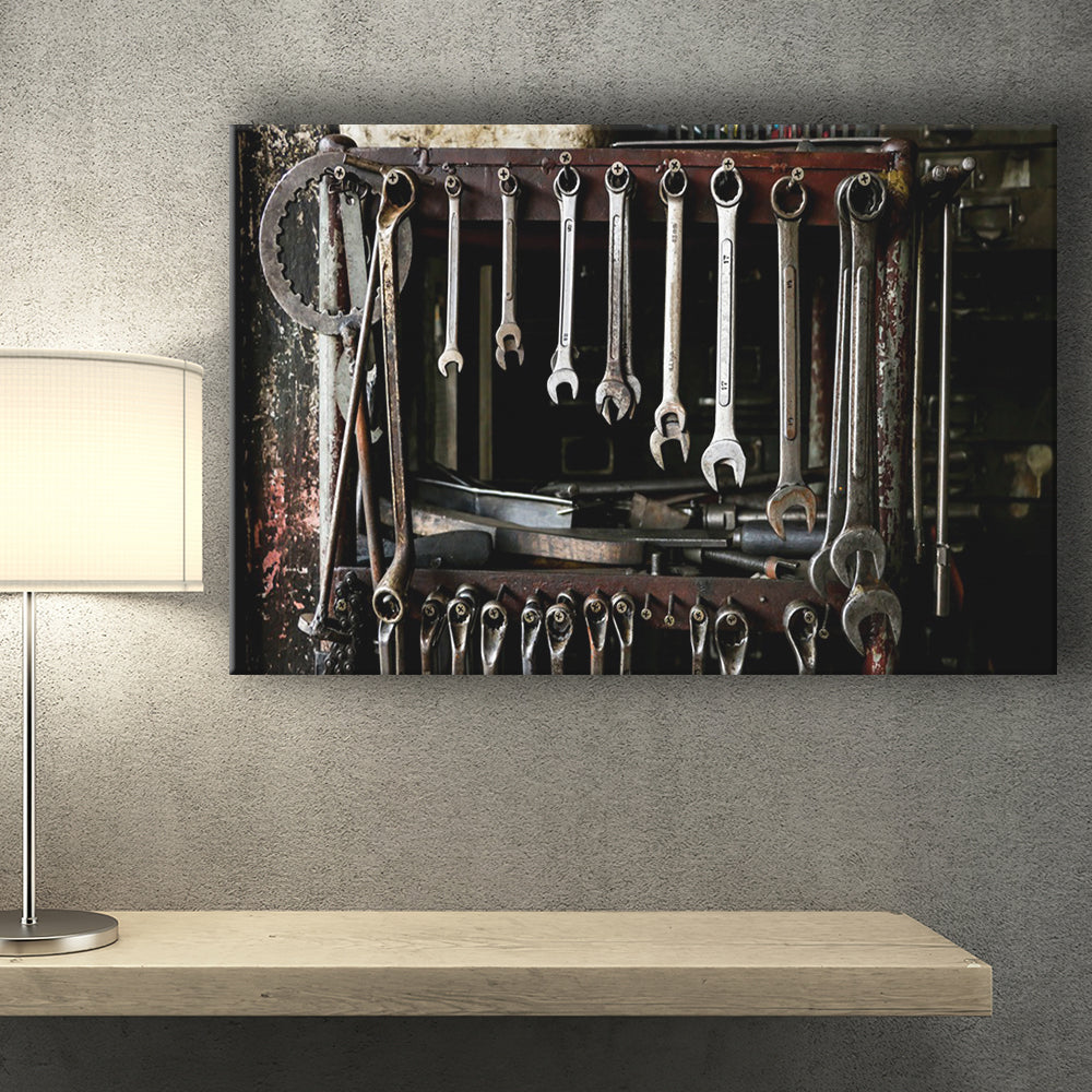 Mechanic Tools Canvas Prints Wall Art - Painting Prints, Wall Decor, A ...