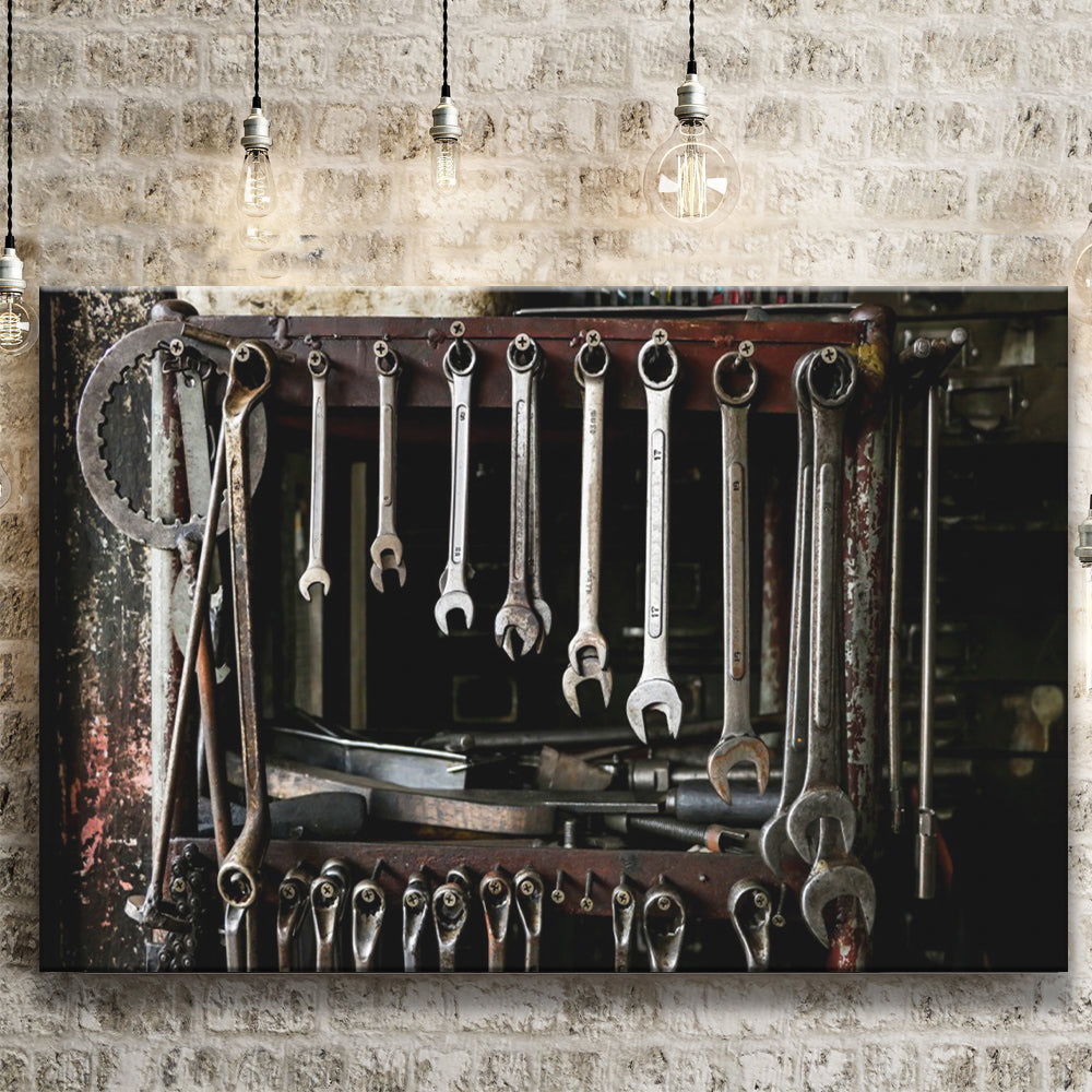 Mechanic Tools Canvas Prints Wall Art - Painting Prints, Wall Decor, A ...