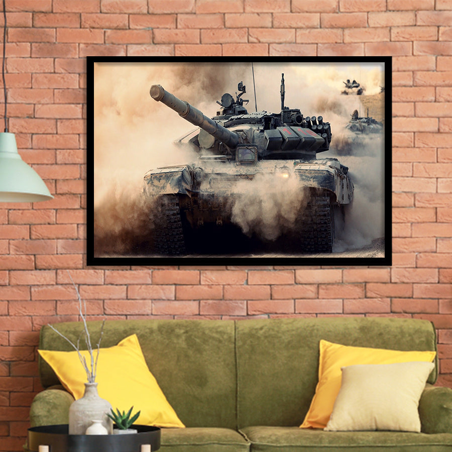 Military Tanks Framed Art Prints Wall Decor - Painting Art, Wall Decor ...