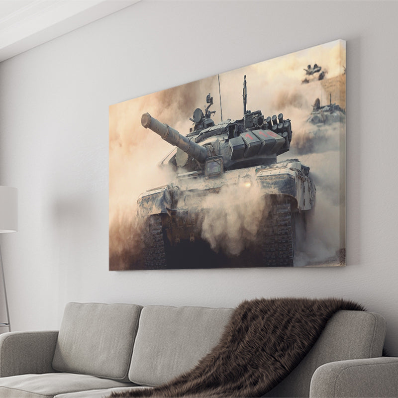 Military Tanks Canvas Prints Wall Art - Painting Canvas, Home Wall Dec ...
