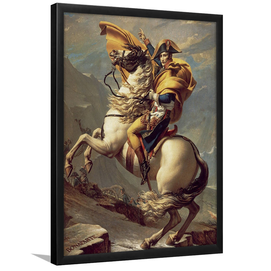 Napoleon Crossing The Alps High Resolution