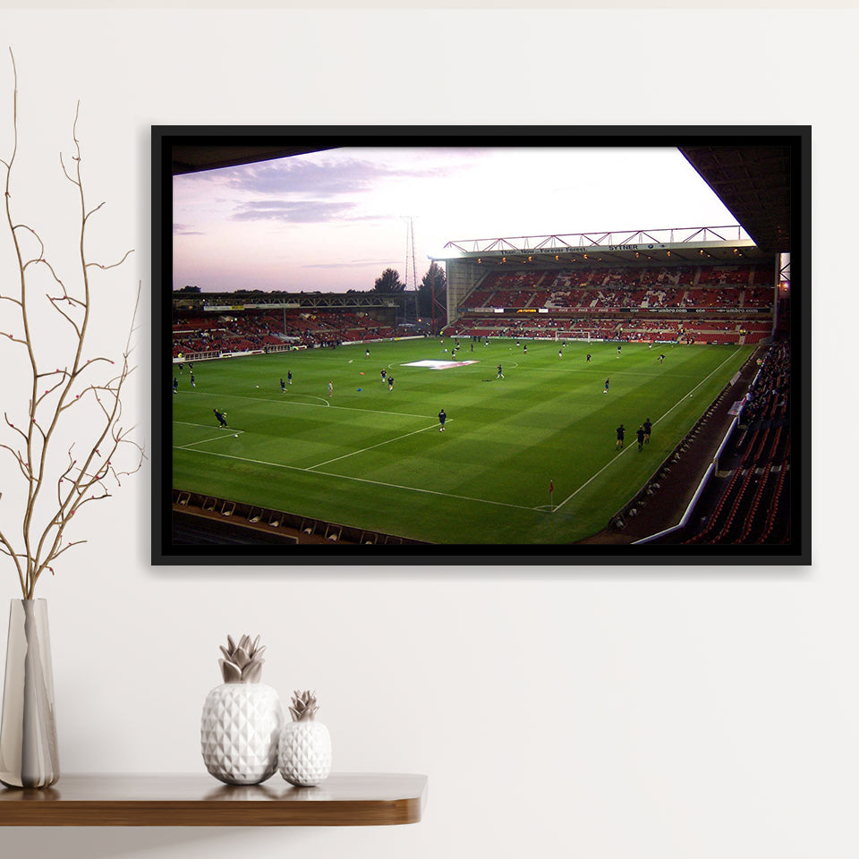 Nottingham Forest Stadium Framed Canvas Prints City Ground Wall Art Fo ...
