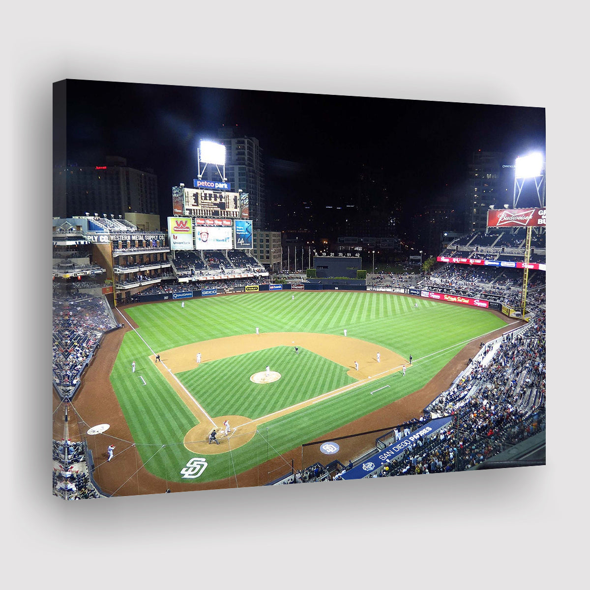 Petco Park Stadium Canvas Prints San Diego Padres Stadium,Sport Stadiu ...