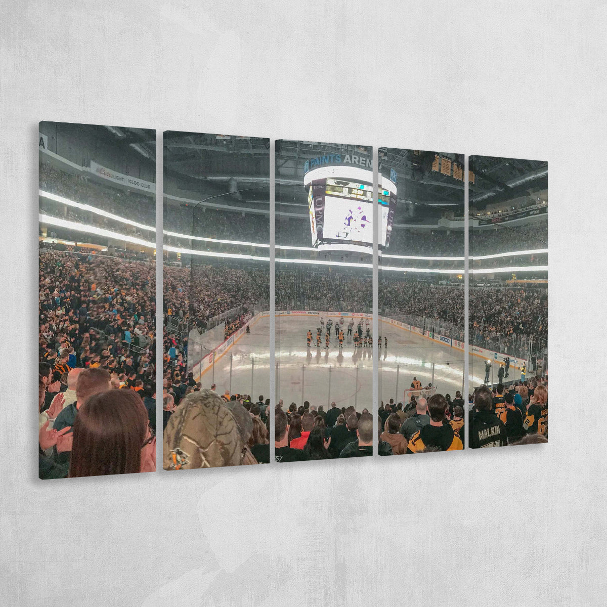 Pittsburgh Penguins Stadium Canvas Prints PPG Paints Arena Wall Art,Mu ...