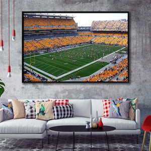 Pittsburgh Steelers Wall Art Heinz Field Stadium Framed Canvas Prints ...