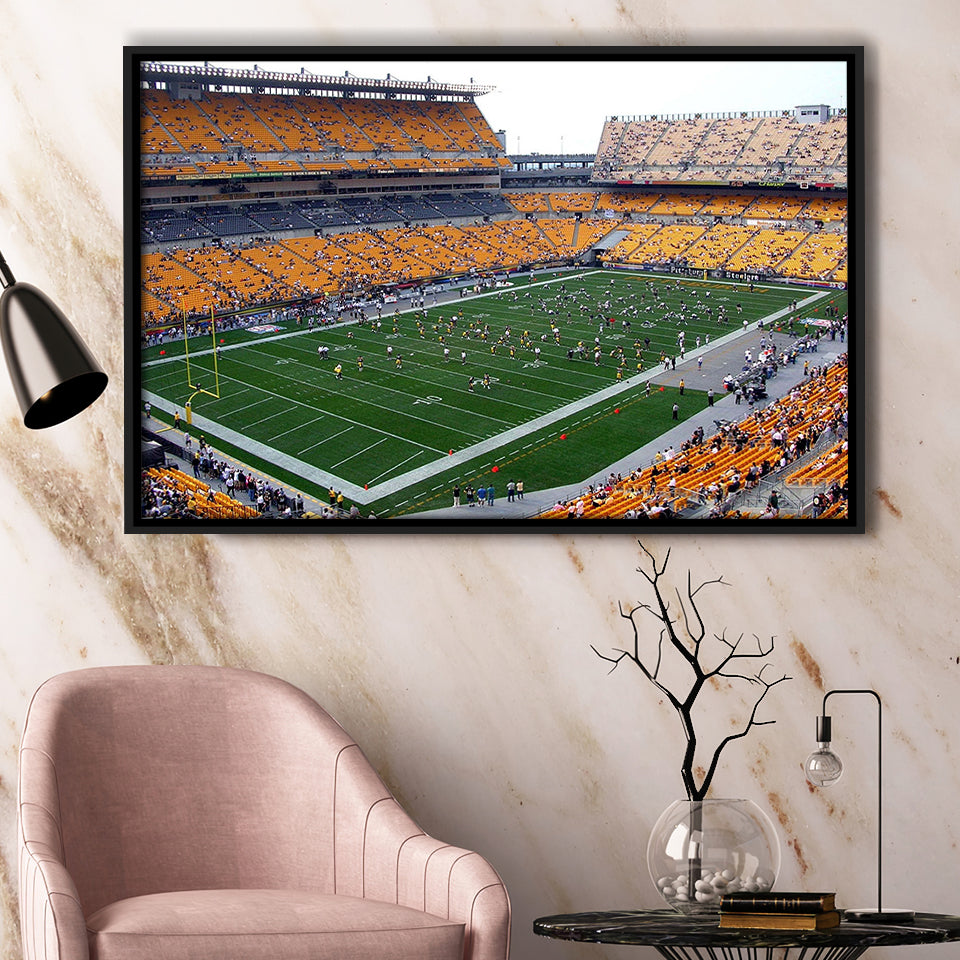 Pittsburgh Steelers Wall Art Heinz Field Stadium Framed Canvas Prints ...