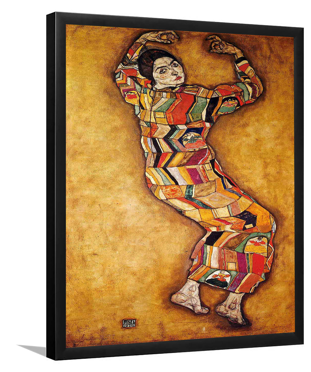 Portrait Of Friederike Maria Beer By Egon Schiele-Art Print,Frame Art ...