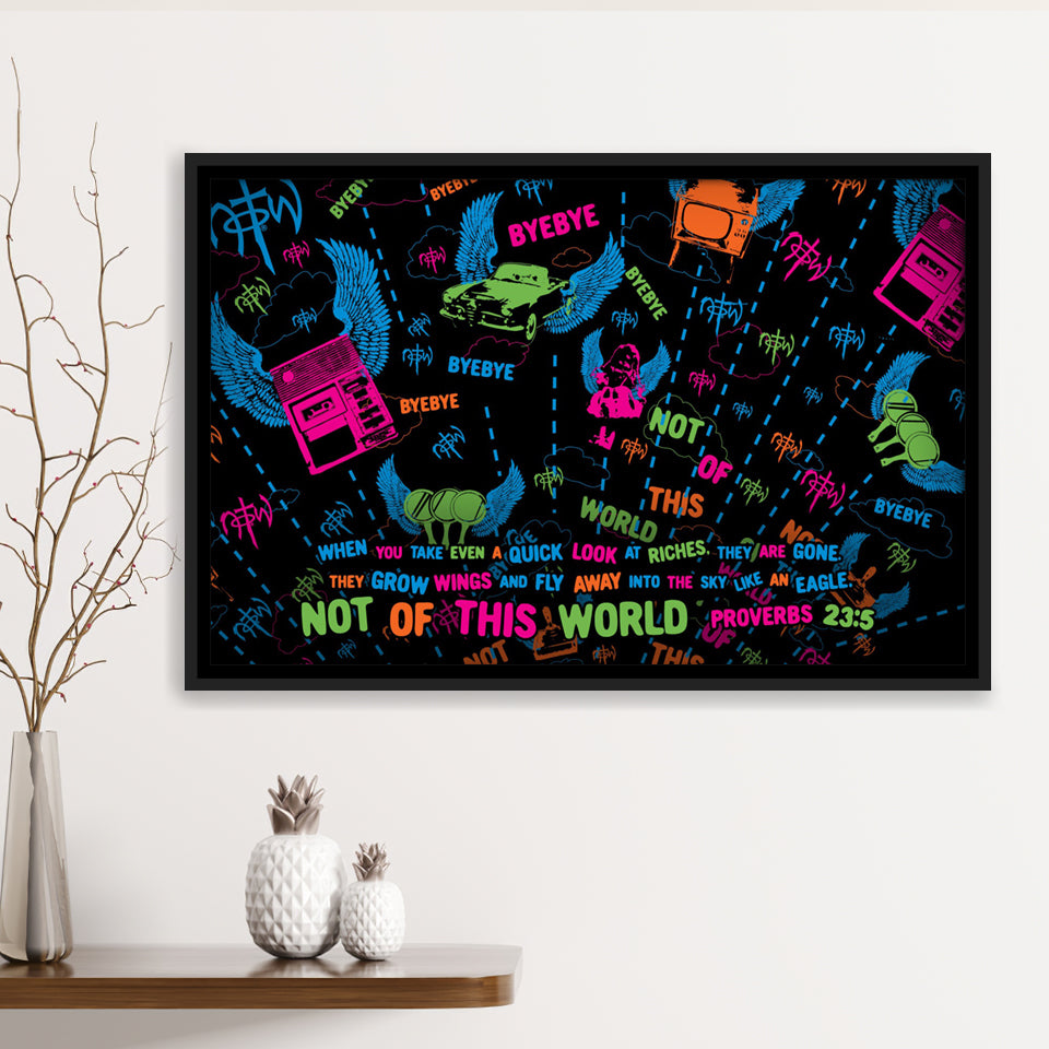 Proverbs Framed Canvas Prints Wall Art - Painting Canvas, Wall Decor ...