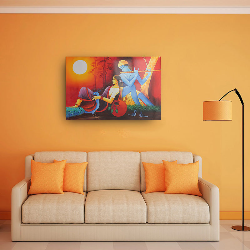 Radha Krishna Acrylic Print - Art Prints, Acrylic Wall Art, Acrylic Ph ...