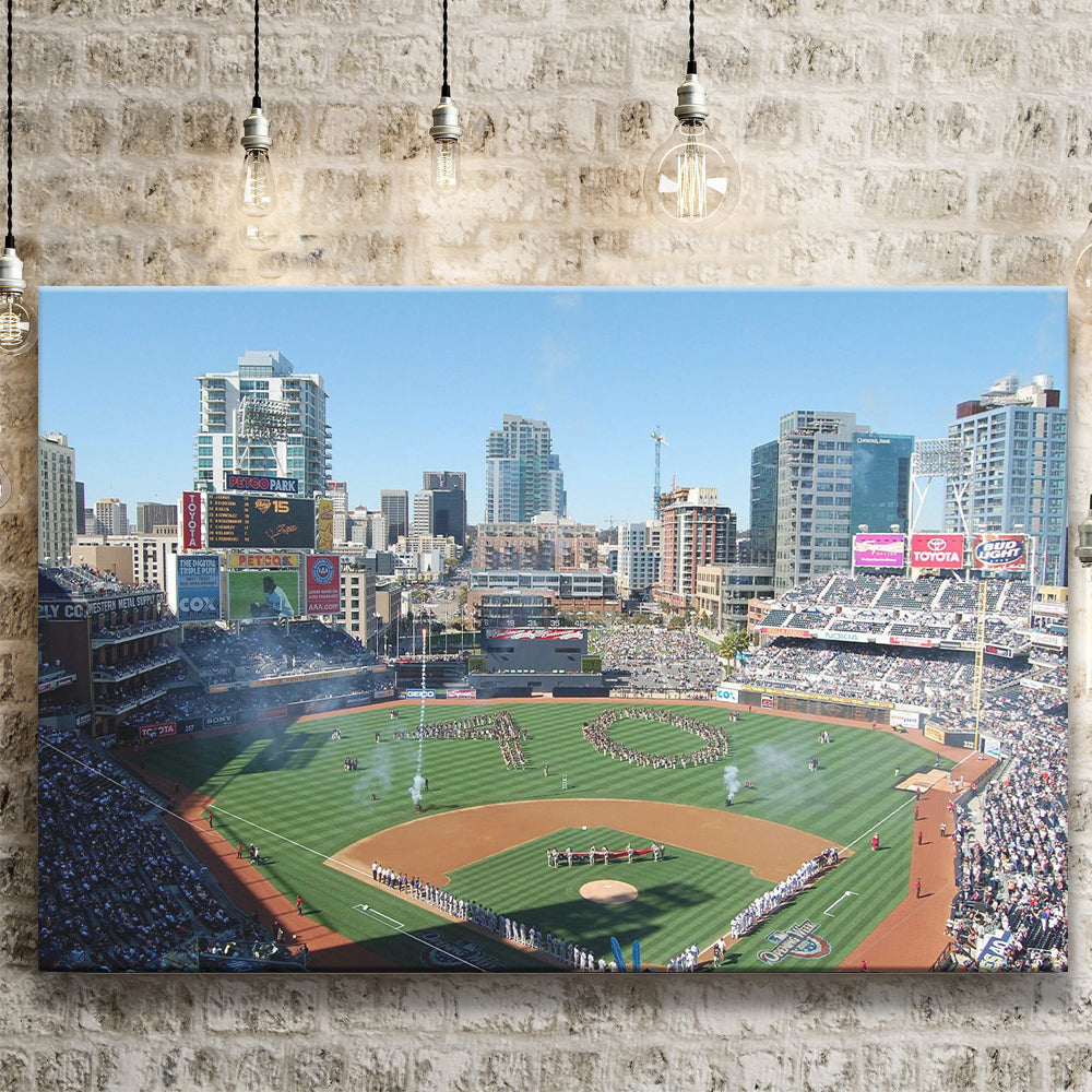 San Diego Padres Stadium Canvas Prints Petco Park Stadium Wall,Sport S ...